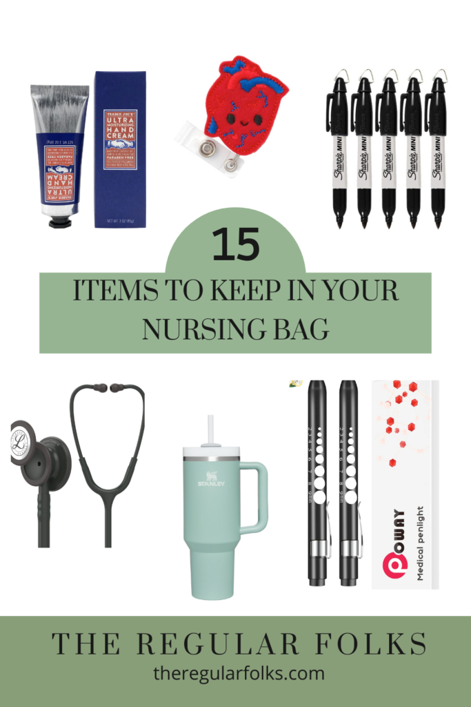 15 Nurse Bag Essentials: The Ultimate List for Nurses - The Regular Folks