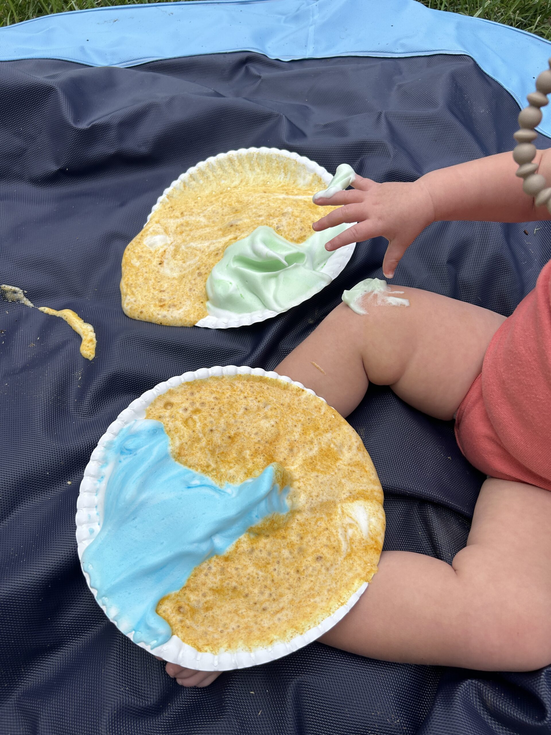 Foam Sensory Activity for Babies and Toddlers: Mouth Safe! - The ...