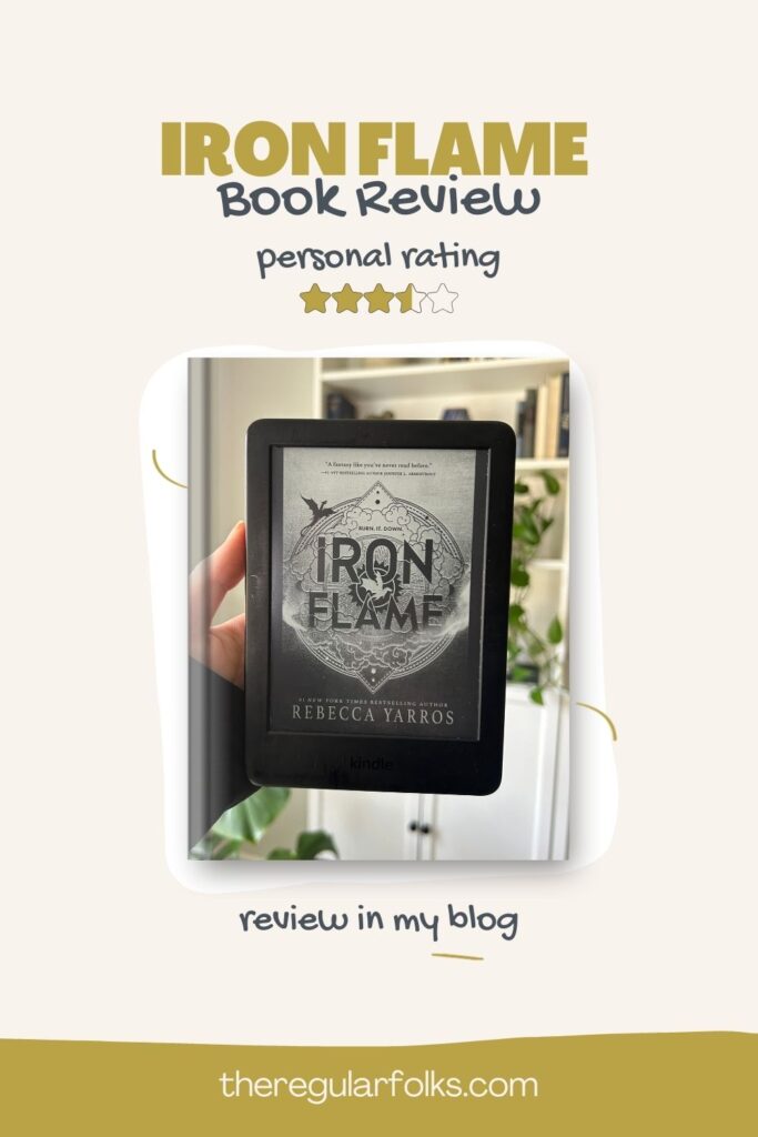 Iron Flame By Rebecca Yarros: Book Review - The Regular Folks